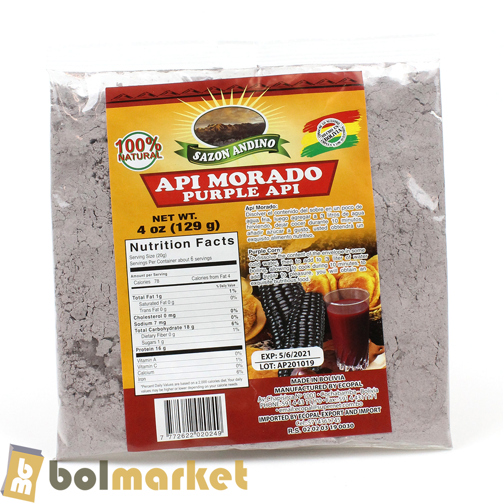 Andean Seasoning - Api Morado - 4 oz (129g) – Bolmarket