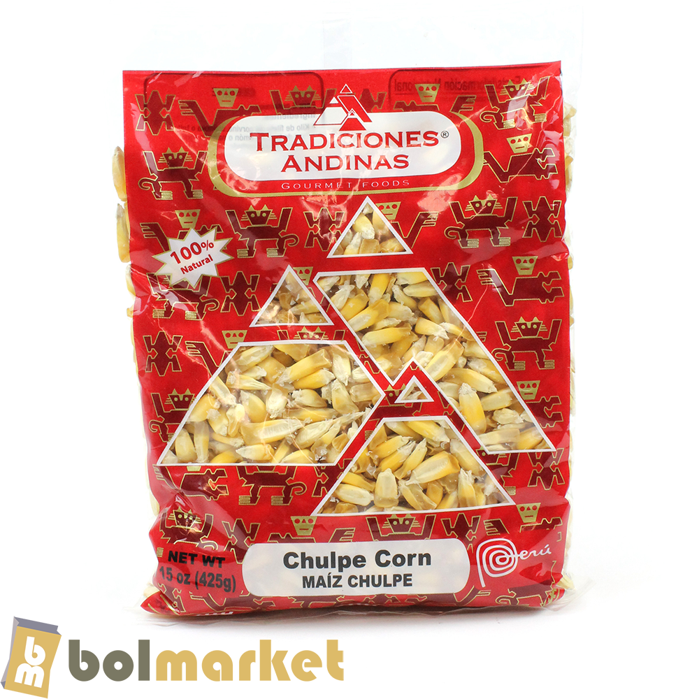Andean Traditions - Chulpe Corn - 15 oz (425g) – Bolmarket
